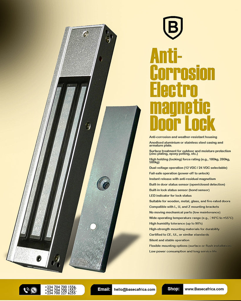Secure Access with the Anti-Corrosion Electromagnetic Door Lock – Basec ...