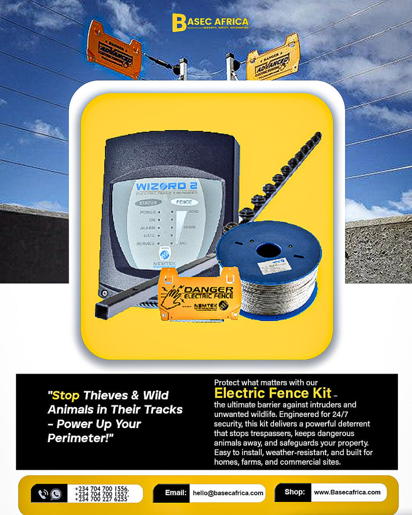 Electric Fence Kit – Your Ultimate 24/7 Security Solution – Basec Africa