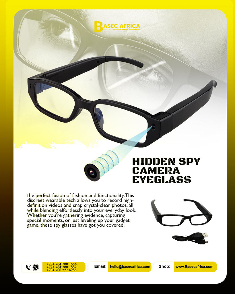 See the Unseen: Why Hidden Spy Camera Eyeglasses Are a Game-Changer in ...