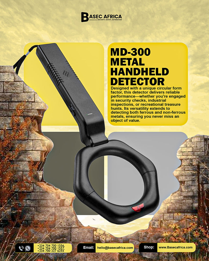10 Uses of the MD-300 Handheld Metal Detector – Basec Africa