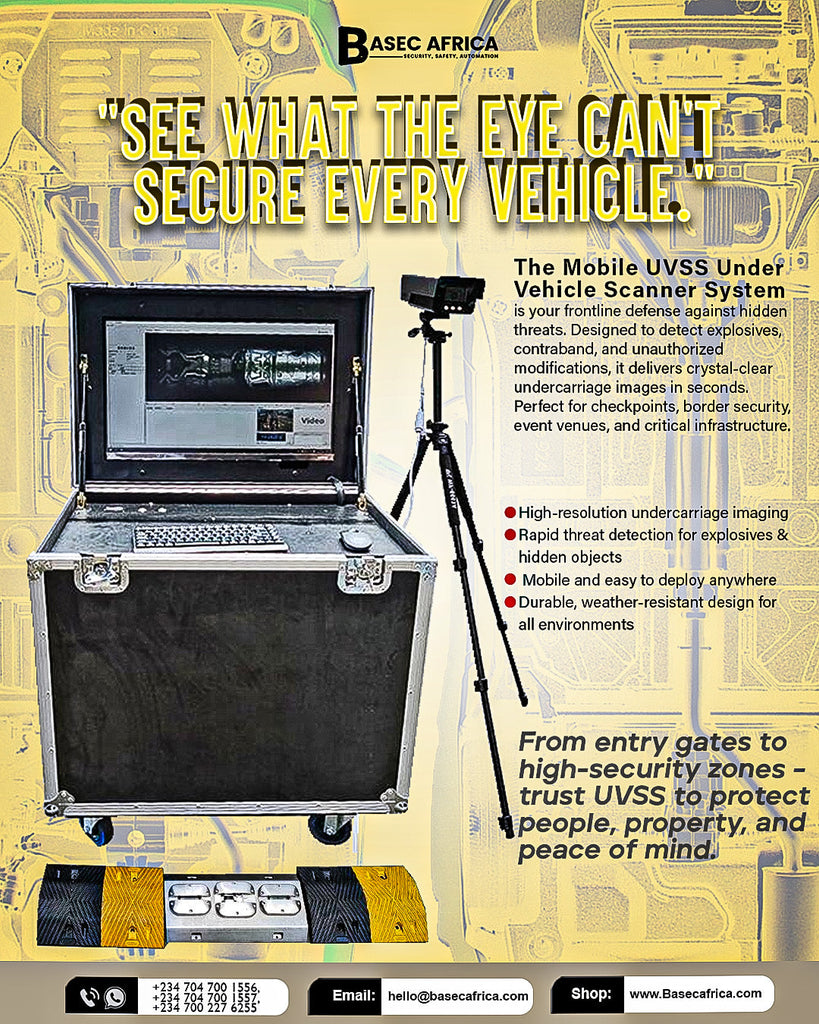 Mobile UVSS – Under Vehicle Scanner System – Basec Africa