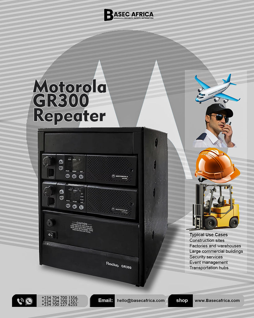Great Importance of the Motorola GR300 Repeater – Basec Africa