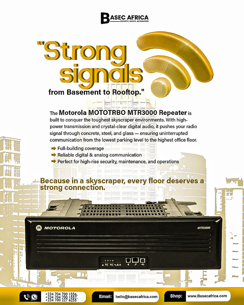 Ensure Uninterrupted Communication with the Motorola MOTOTRBO MTR3000 ...