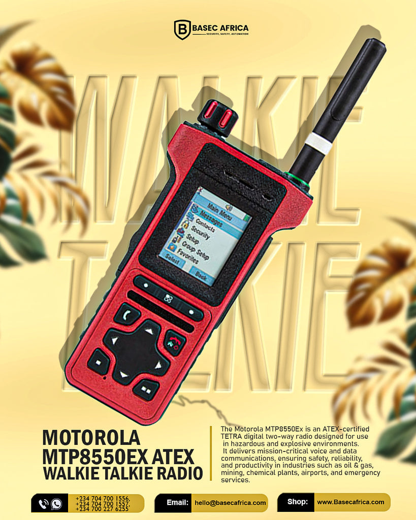 Motorola MTP8550EX ATEX Walkie Talkie Radio – Reliable Communication f ...