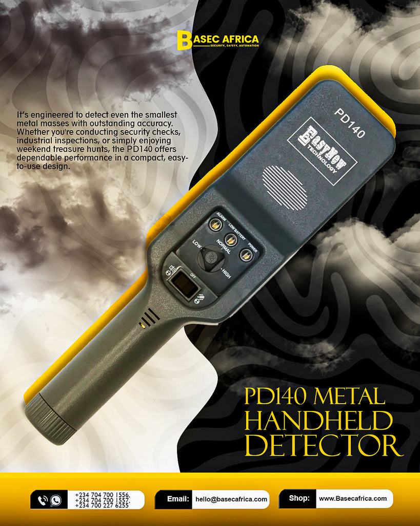 Importance of the PD140 Metal Handheld Detector – Basec Africa