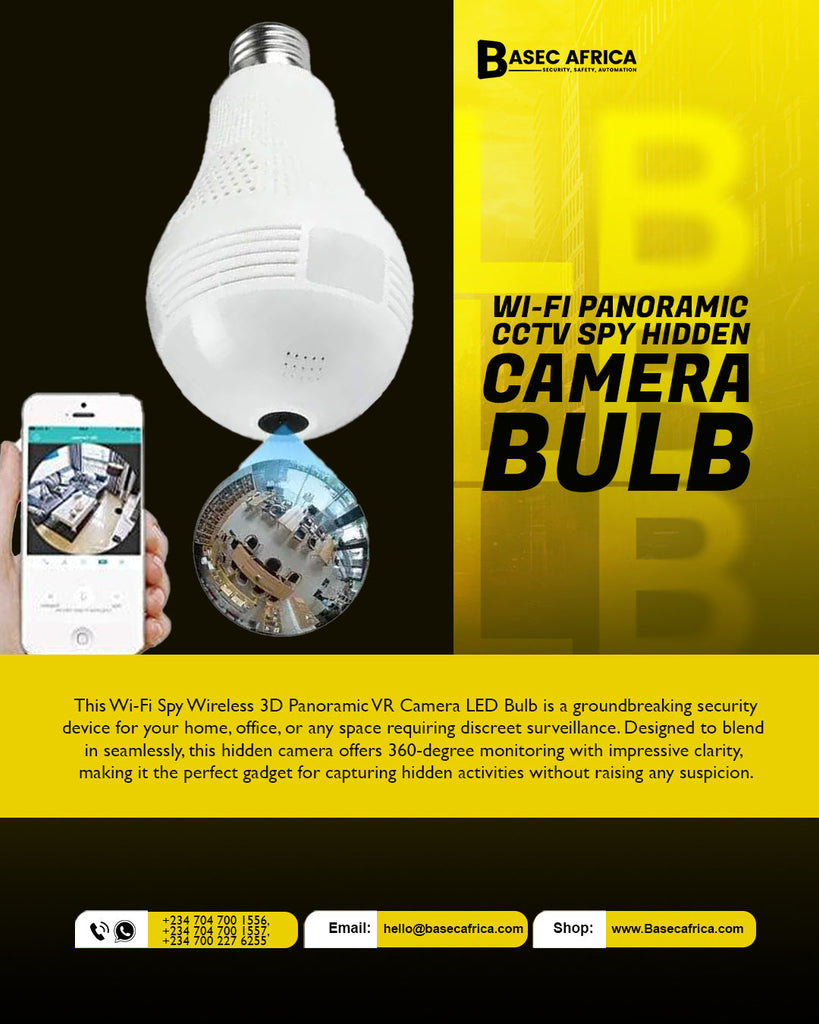 Top Reasons Why the Wi-Fi Panoramic CCTV Spy Bulb Camera Is So Useful ...