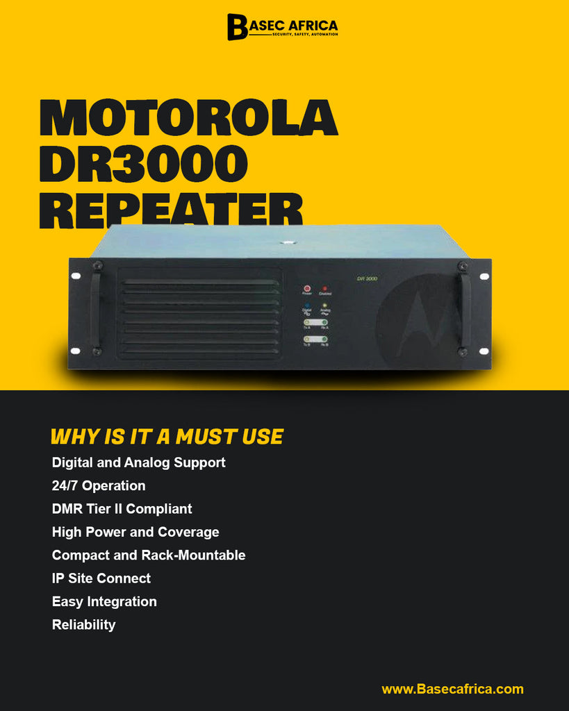 Why the Motorola DR3000 Is a Must-Use – Basec Africa