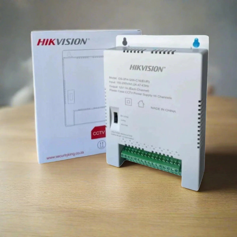 HIKVISION 8 CHANNEL CCTV POWER SUPPLY – basecafrica